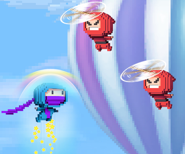 Gameloft'tan tamamen ücretsiz bir oyun; Ninja Up! - Hardware Plus - HWP