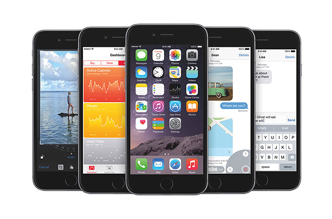 Görsel karşılaştırmalarla iOS 7 vs iOS 8 - Hardware Plus - HWP