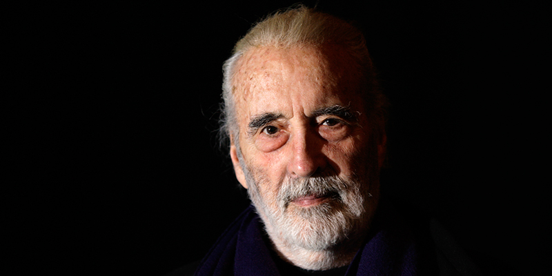 Christopher Lee 93 yaşında hayatını kaybetti