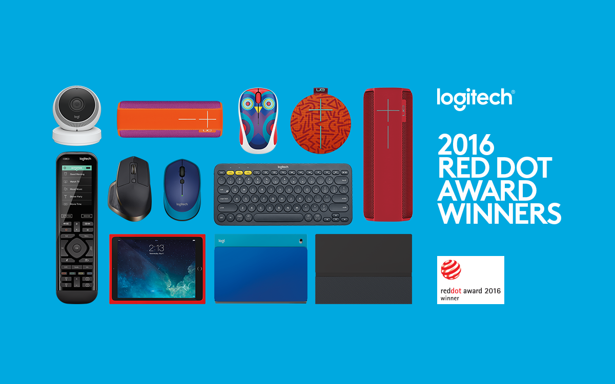 Logitech, 2016 Red Dot Awards’tan 9 ödülle döndü - Hardware Plus - HWP