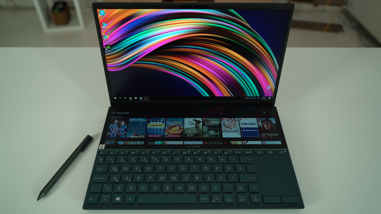 Çift ekranlı ultrabook: Asus ZenBook Duo UX481FL - Hardware Plus - HWP