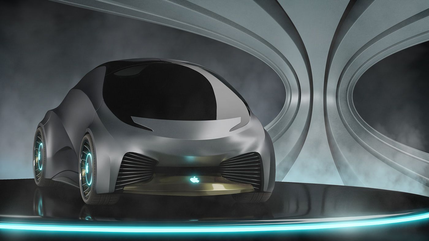 Fantastik Apple iCar çizimi geleceğe ışık tutuyor! - Hardware Plus - HWP