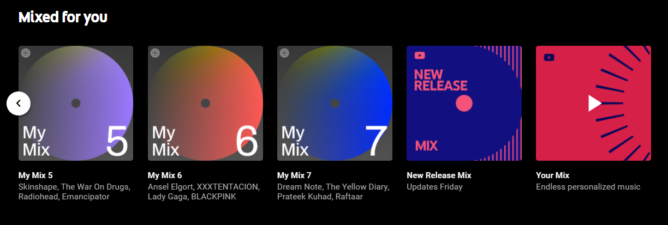 YouTube Music, My Mix ile daha iyi çalma listeleri oluşturacak ...