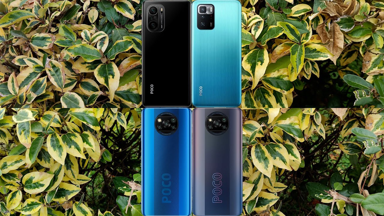 POCO F3, POCO X3 GT, POCO X3 NFC ve POCO X3 Pro video karşılaştırma ...