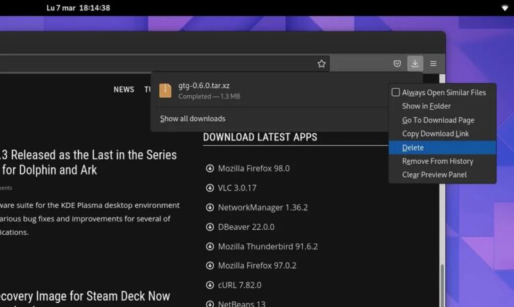 İndirmeleri Yönetme Şeklini Değiştirme İmkanı Sunan Firefox 98 Piyasaya ...