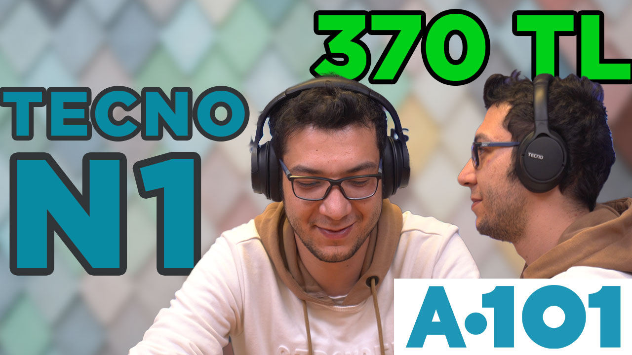 A101'DE 370 TL'YE KAFA ÜSTÜ KULAKLIK! | TECNO Nightingale N1 incelemesi ...