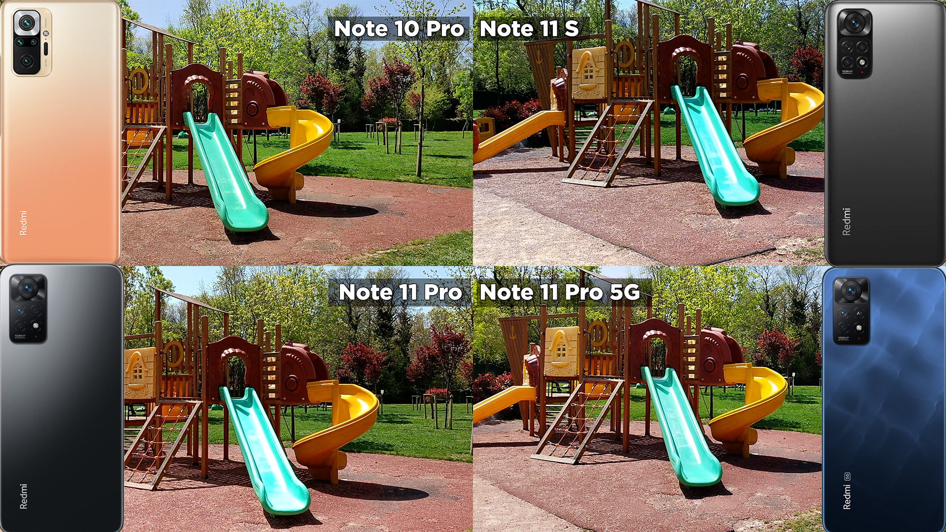 Redmi Note 11 Pro 5G vs Note 11 Pro vs Note 11S vs Note 10 Pro video ...