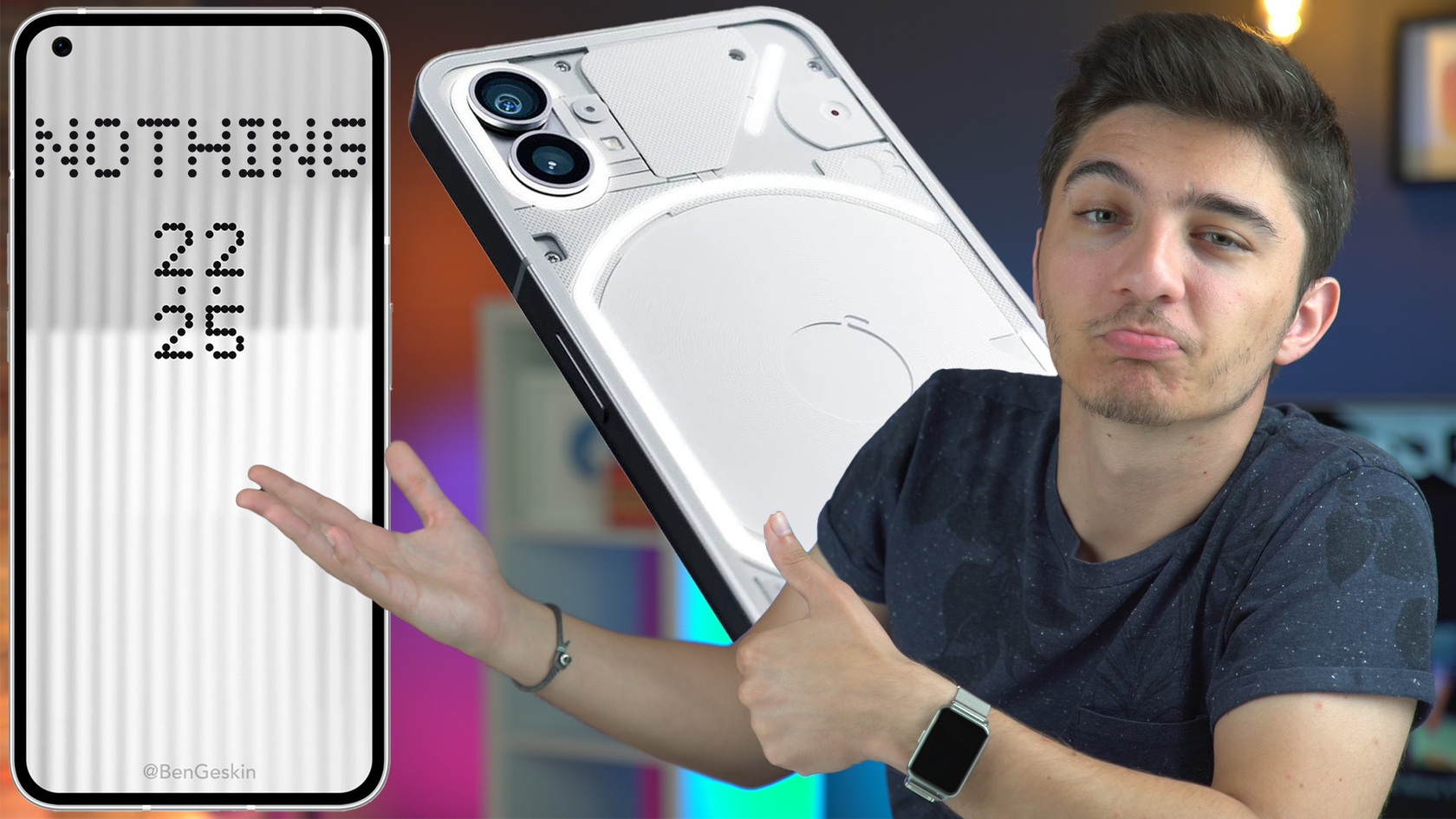 YENİ MARKA, YENİ TELEFON! Nothing Phone (1) Geliyor! - Hardware Plus - HWP