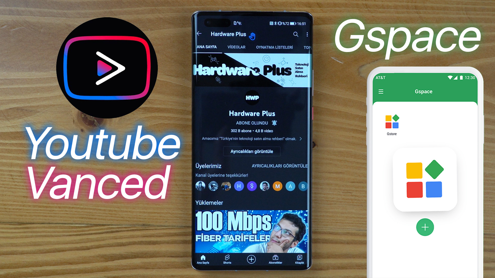 YOUTUBE VANCED VE GOOGLE SERVİSLERİ KURULUMU (2022) - Hardware Plus - HWP