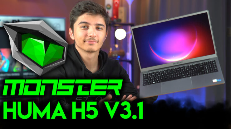 UYGUN FİYATLI LAPTOP ARAYANLARA! | Monster Huma H5 V3.1 İnceleme - Hardware Plus - HWP