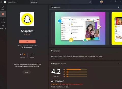 Snapchat Microsoft Store'a Geldi! - Hardware Plus - HWP