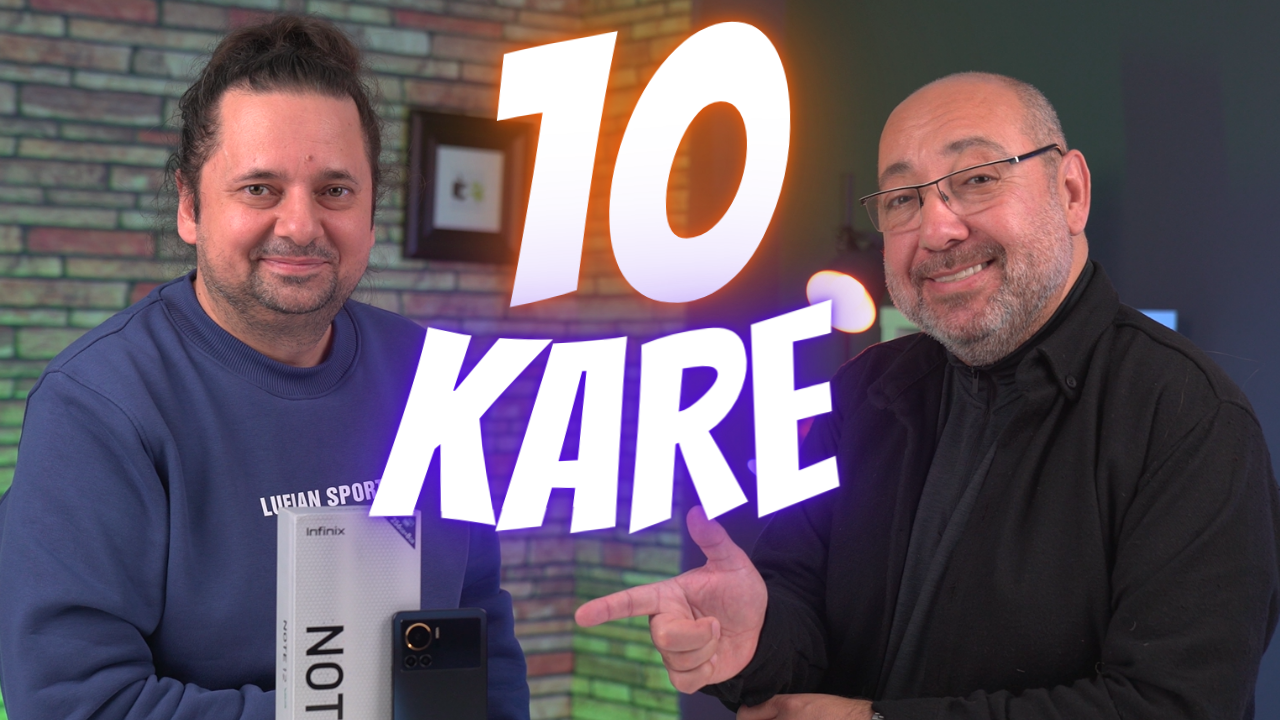Infinix Note 12 VIP ile 10 Kare - Cem Kıvırcık - Hardware Plus - HWP