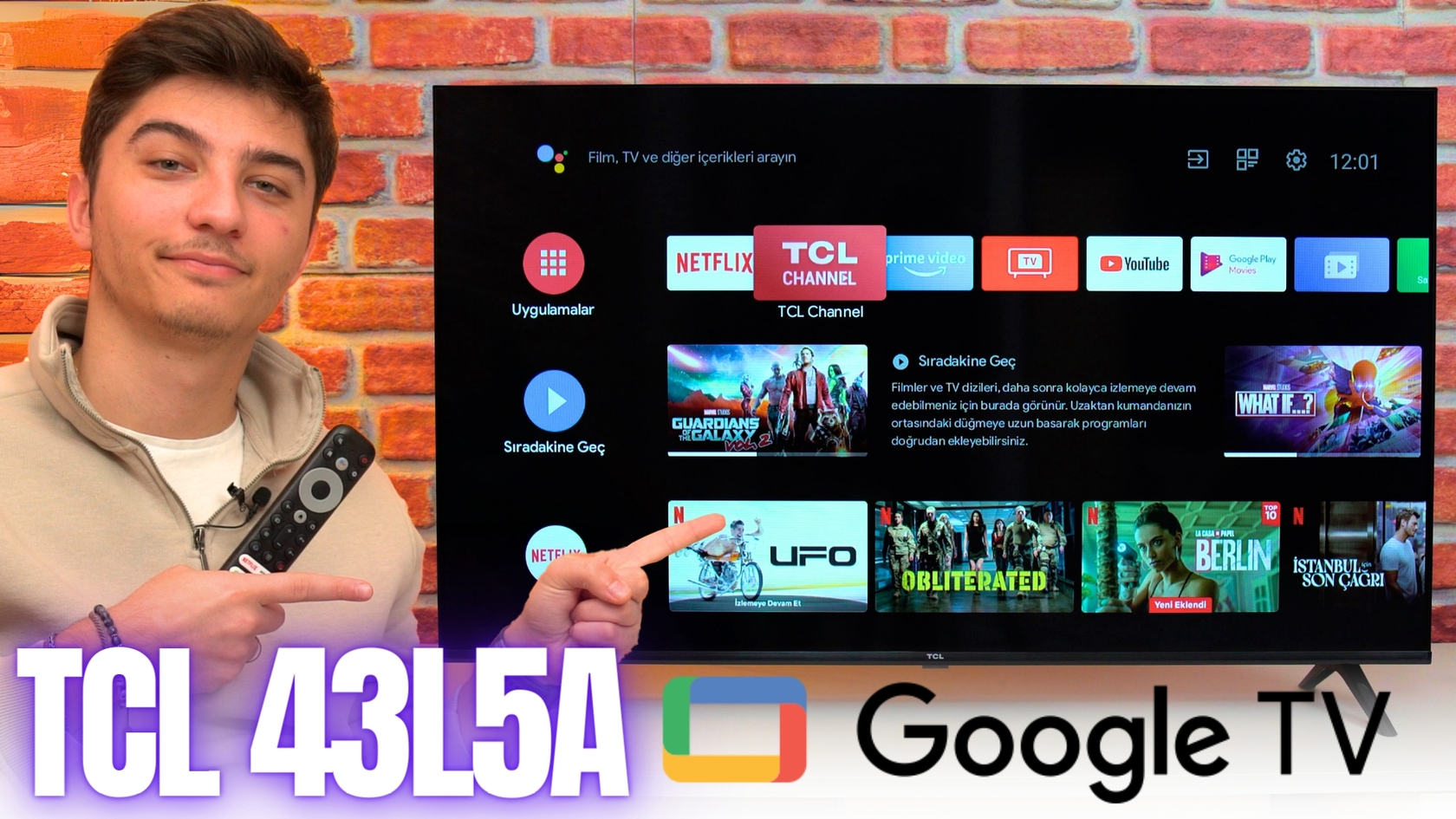 BİM'DE UYGUN FİYATA SATILAN Android TV! | TCL 43L5A İnceleme - Hardware ...