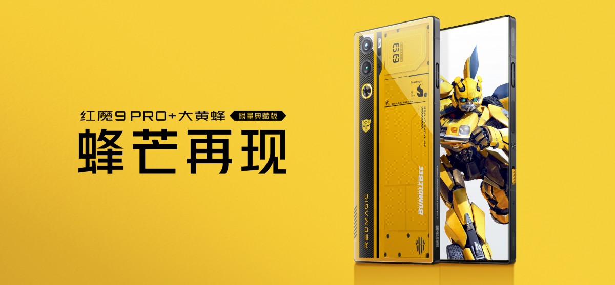 Red Magic 9 Pro Plus Bumblebee Edition geldi, Transformers gibi telefon