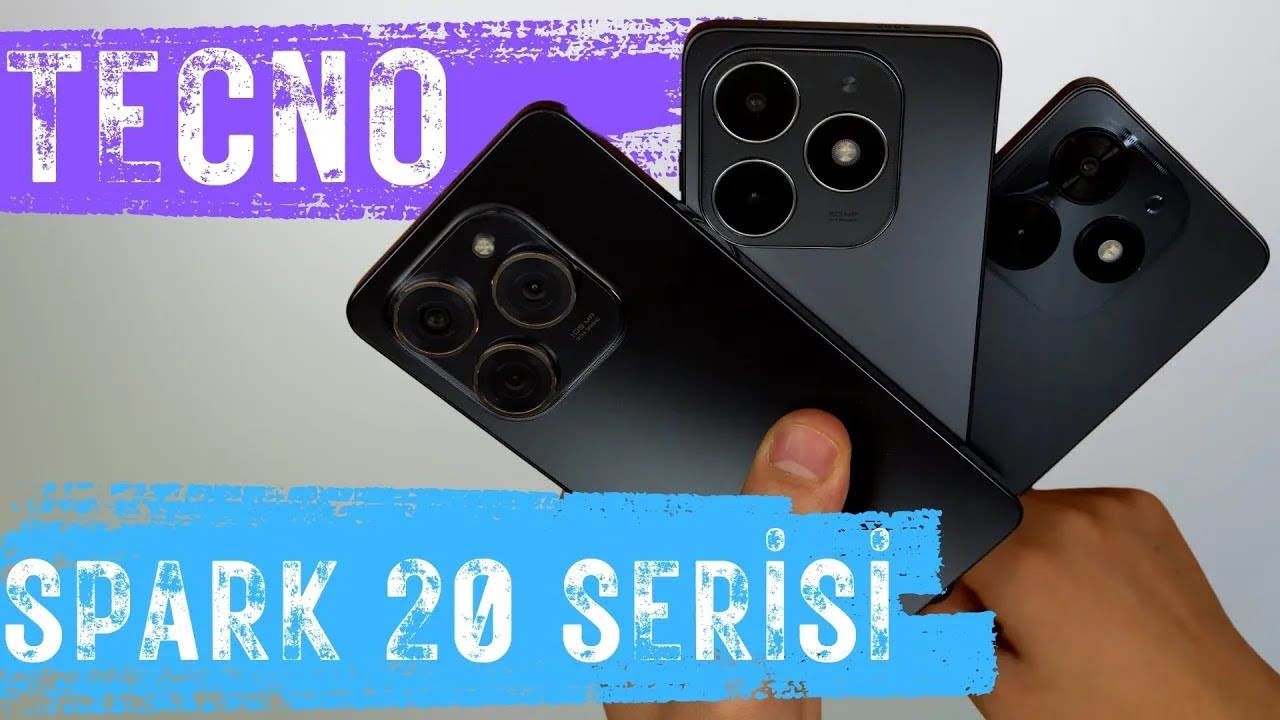 TECNO SPARK 20 Serisi Ofiste! | Spark 20C, Spark 20 ve Spark 20 Pro! - Hardware Plus - HWP