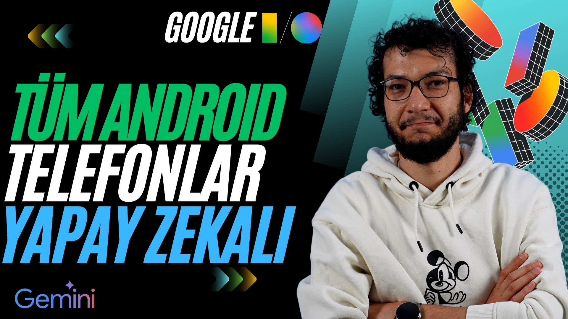 Tüm Android Telefonlar Yapay Zekalı Oluyor! | Google I/O 2024’te AI ...