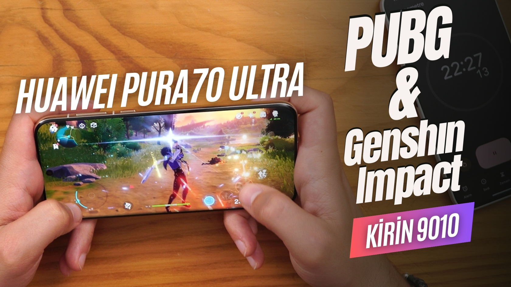 HUAWEI Pura70 Ultra PUBG Mobile ve Genshin Impact Oyun Testi | Kirin ...