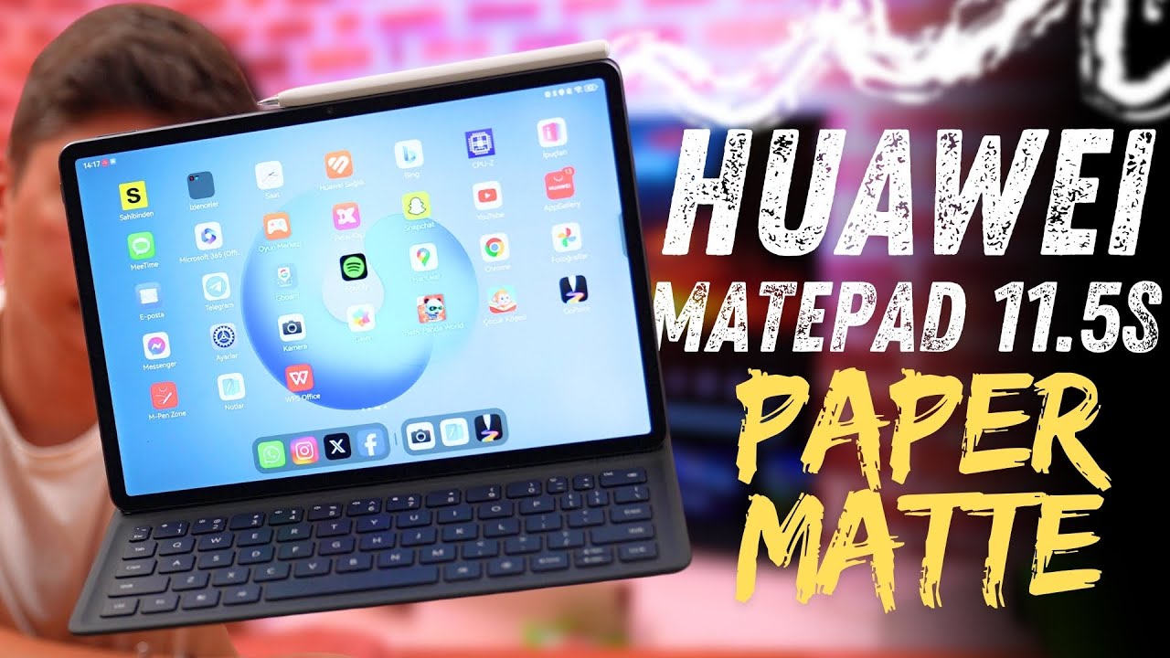 HUAWEI MatePad 11.5 S PaperMatte Edition İnceleme | Mat ekran şimdi ...