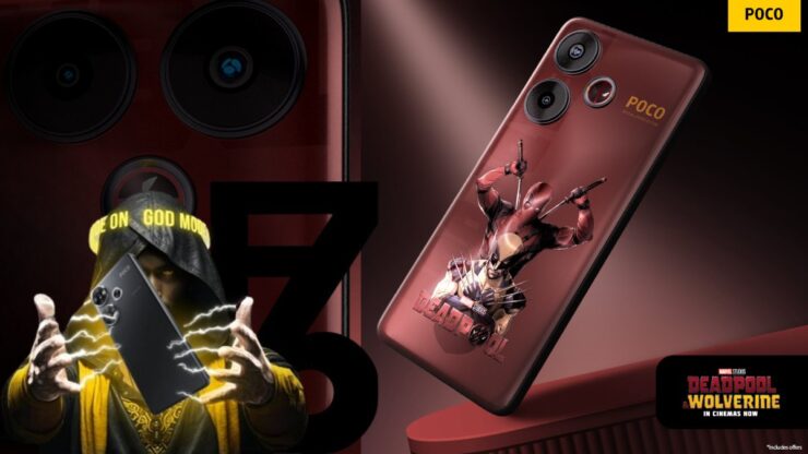 POCO F6 Deadpool Wolverine Limited Edition piyasaya sürüldü