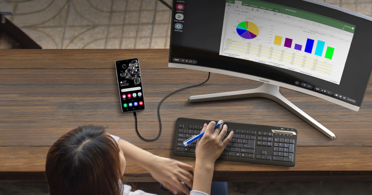 Samsung Galaxy Z Flip 6 DeX modu bir ilk oldu, işte yeni Samsung DeX ...