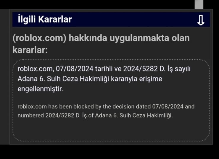 Roblox erişime engellendi! Roblox'a Türkiye'den girilemiyor! - Hardware ...