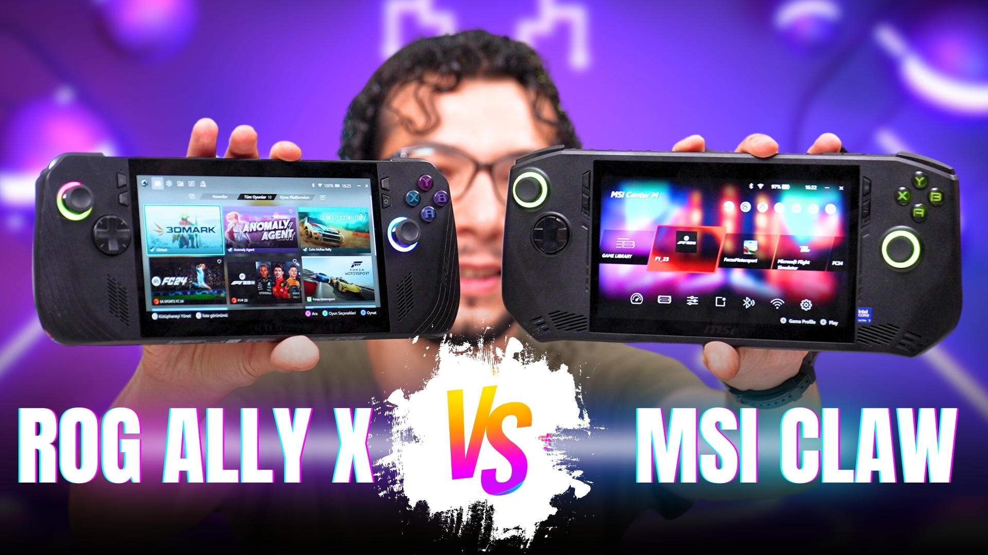 ROG Ally X vs MSI Claw | En iyisi hangisi? - Hardware Plus - HWP