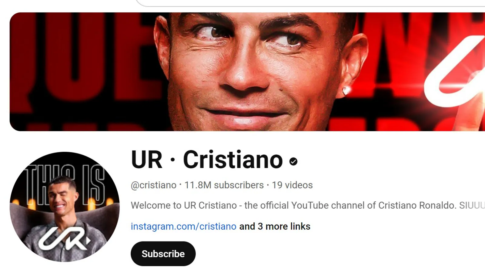 Cristiano Ronaldo YouTuber oldu! Ronaldo YouTube prensi oldu ...