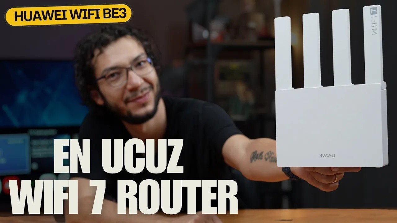 EN UCUZ Wi-Fi 7 ROUTER! | HUAWEI WiFi BE3 İncelemesi - Hardware Plus - HWP