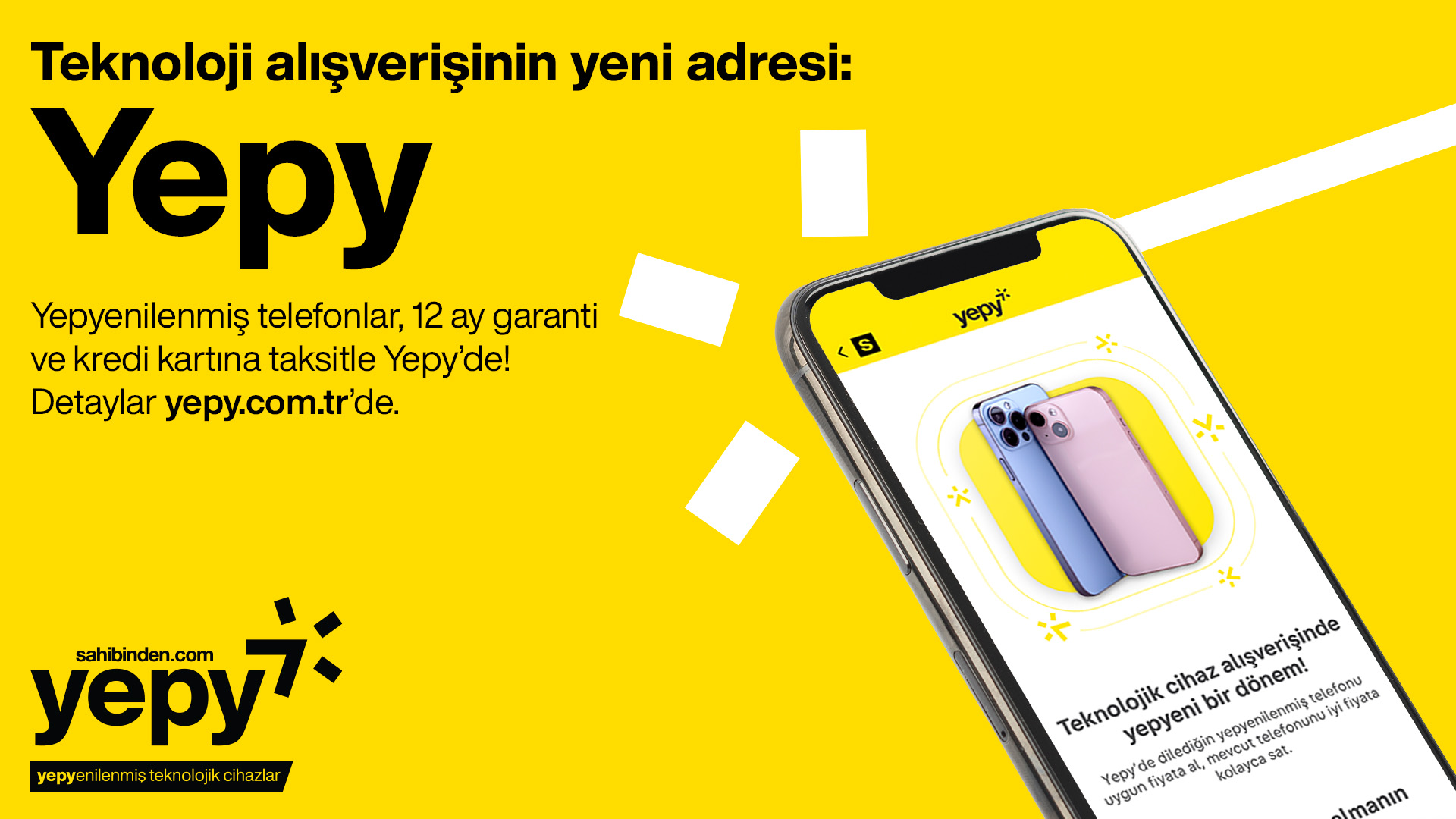 Sahibinden.com Yepy ile yenilenmiş telefon satışı için yeni platform ...