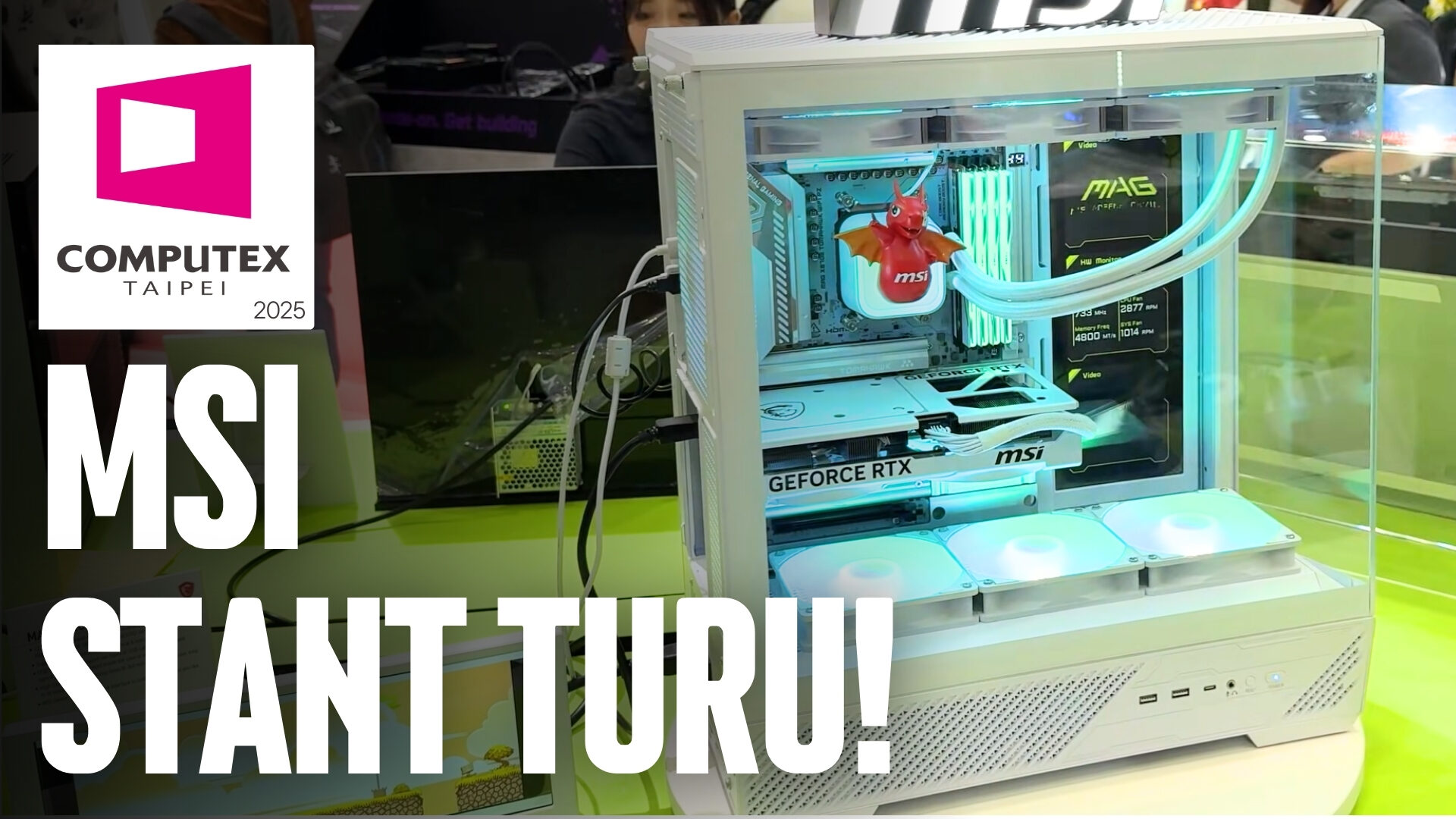 En yeni MSI MAG/MPG/MEG Sistemler ve dahası! | #COMPUTEX2025 - Hardware Plus - HWP