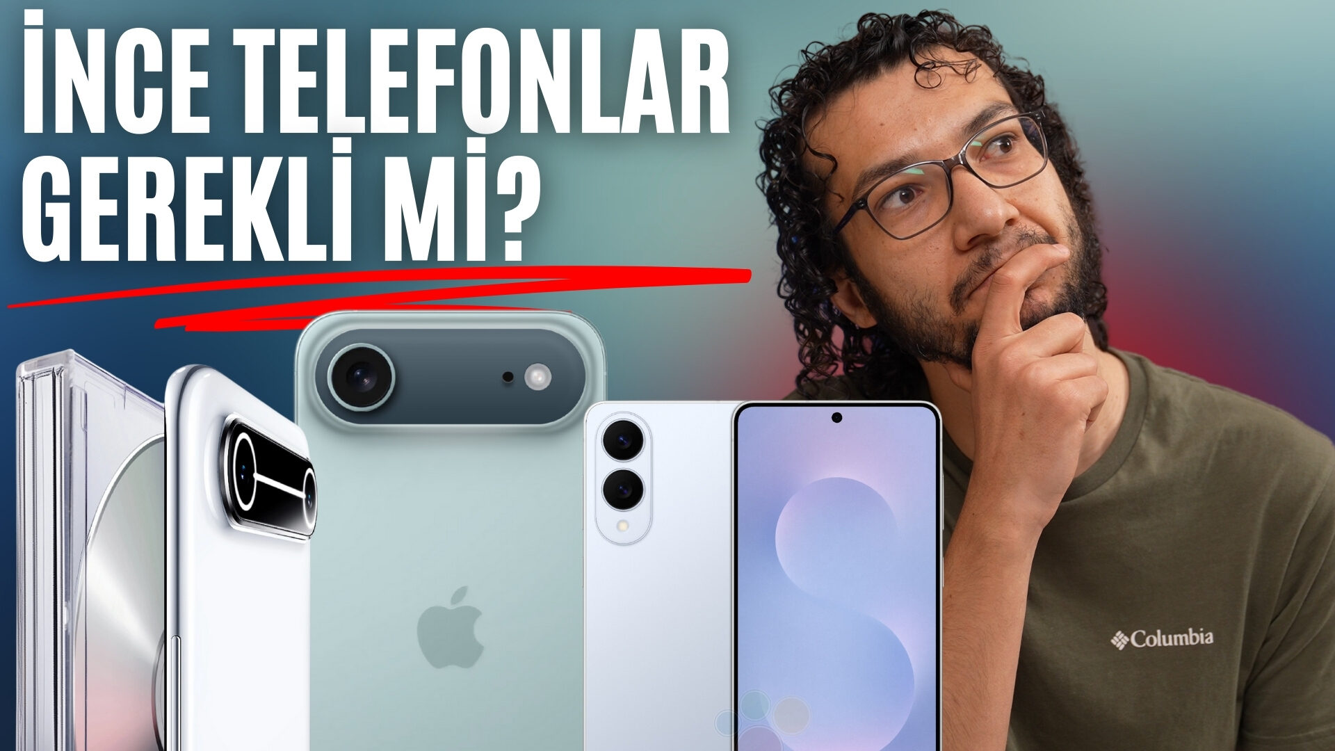 YENİ TREND "İNCE" TELEFONLAR | Samsung Galaxy S25 Edge, iPhone 17 Air ve TECNO SPARK Slim ...