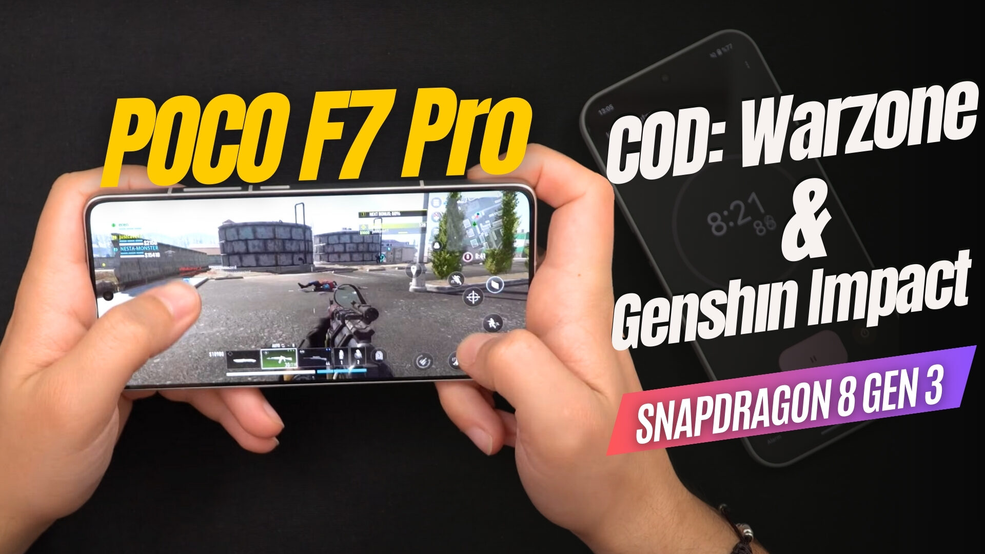 POCO F7 Pro COD: Warzone ve Genshin Impact Oyun Testi | Snapdragon 8 ...