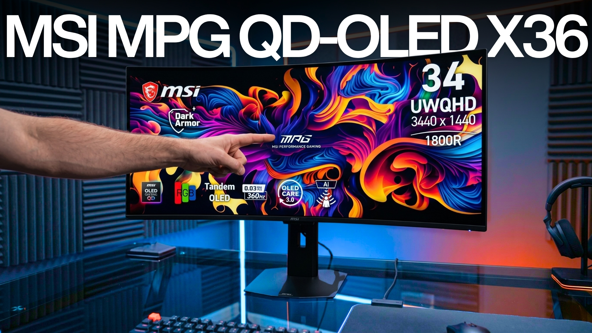 BU MONİTÖRDE YOK YOK! | MSI MPG 341CQR QD-OLED X36 - Hardware Plus - HWP